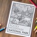 US National Parks Coloring Pages: Yosemite, Joshua Tree, Rockies ...