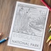 Everglades National Park Coloring Page - Etsy
