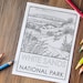 White Sands National Park Coloring Page - Etsy