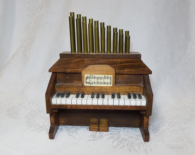 Vintage George Good Wooden Pipe Organ Music Box Playing Lara's Theme - Etsy