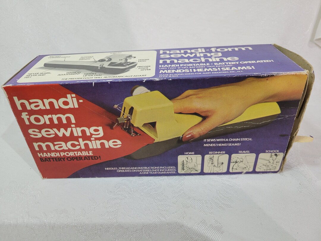 Vintage Handi Form Hand Held Sewing Machine - Etsy