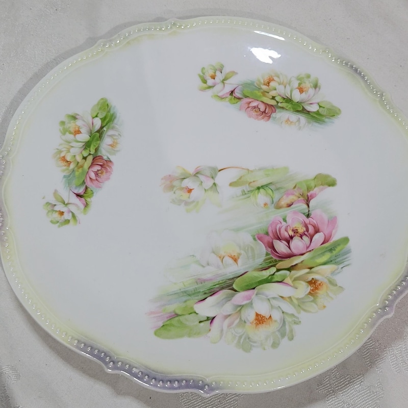 Water Lily Plate - Etsy