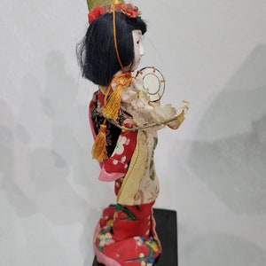 Vintage Japanese Geisha Doll in Kimono and Obi Sash - Etsy