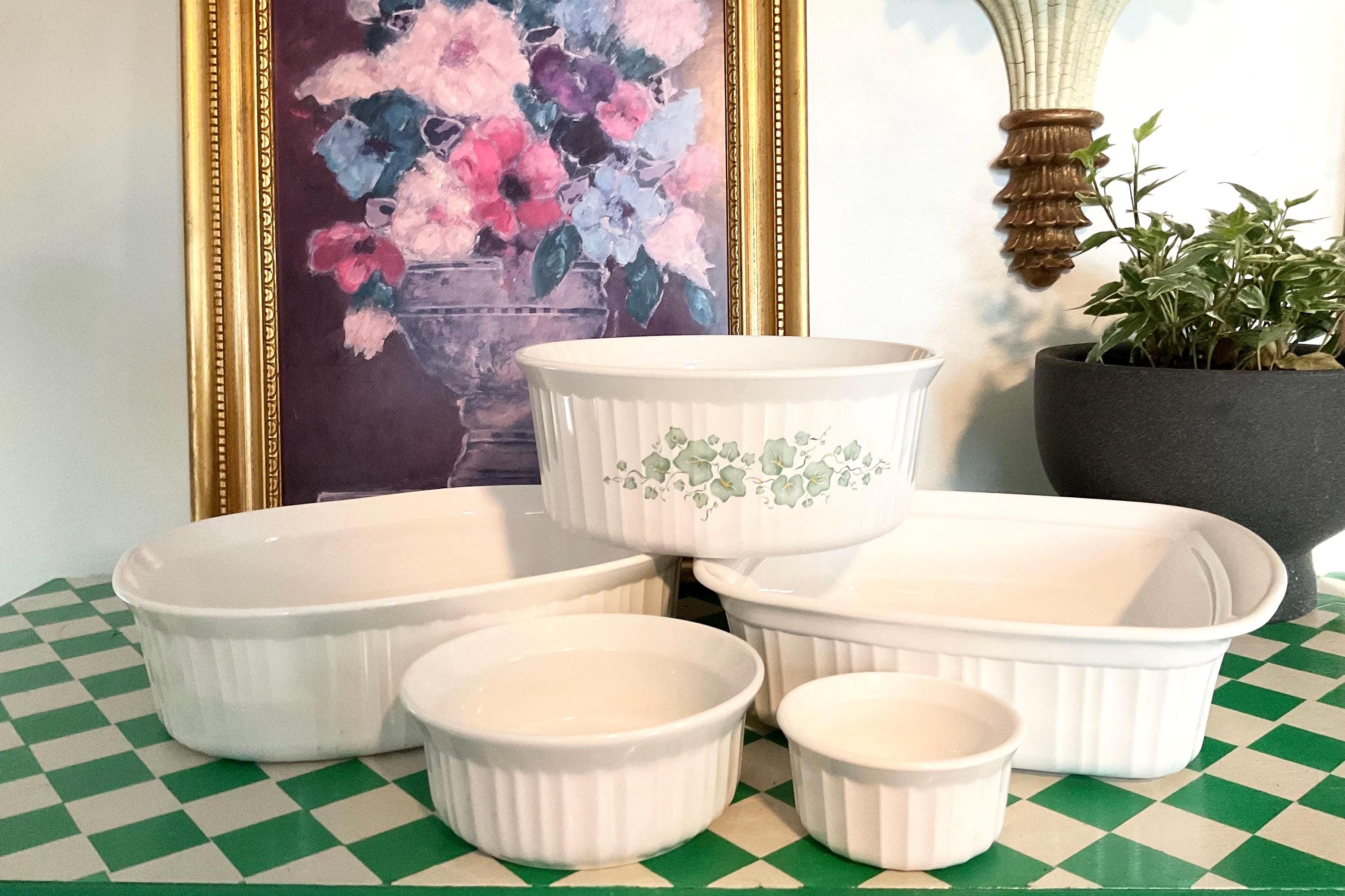 Variety of French White Corning Ware Baking Dishes - Etsy