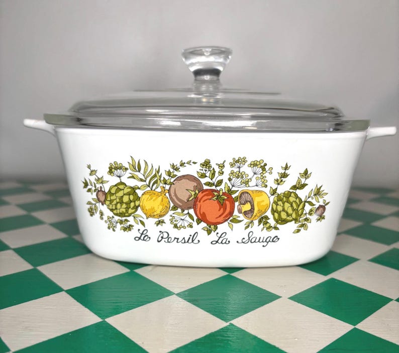 Vintage Spice O Life Corningware Casserole Set - Etsy