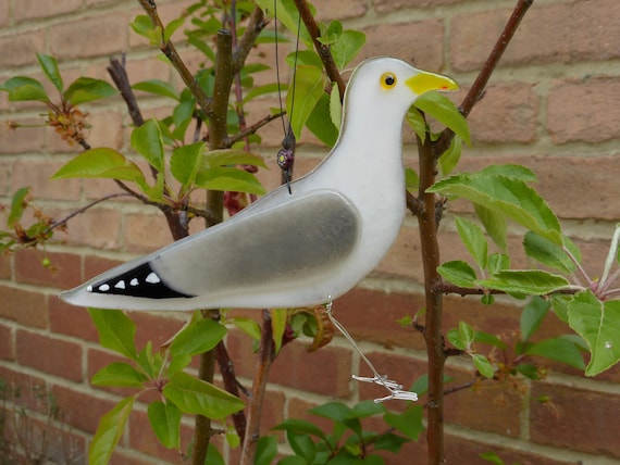 Seagull ornament bird lover gift british wildlife | Etsy