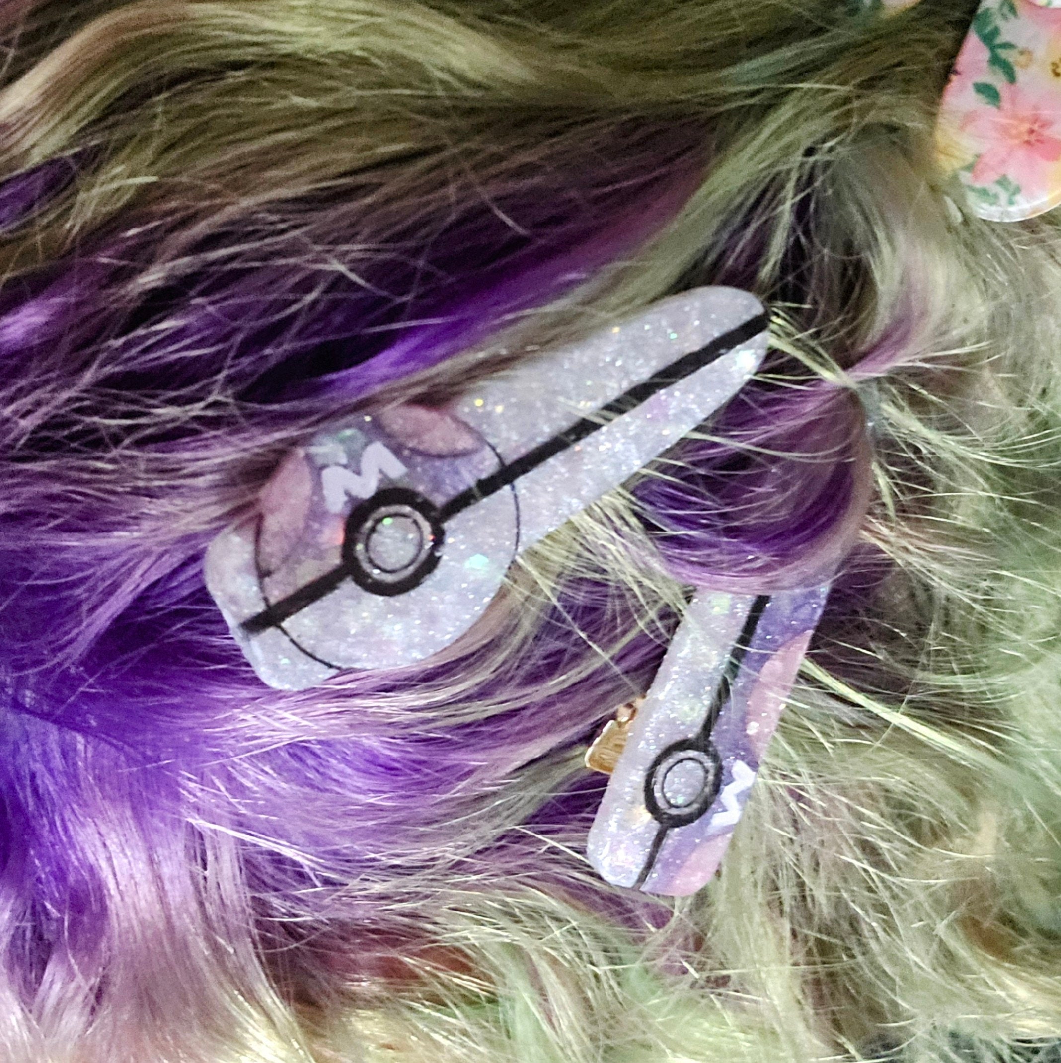 Made to Order Pokeball Pokemon Inspired Hairclips Set of 2 - Etsy