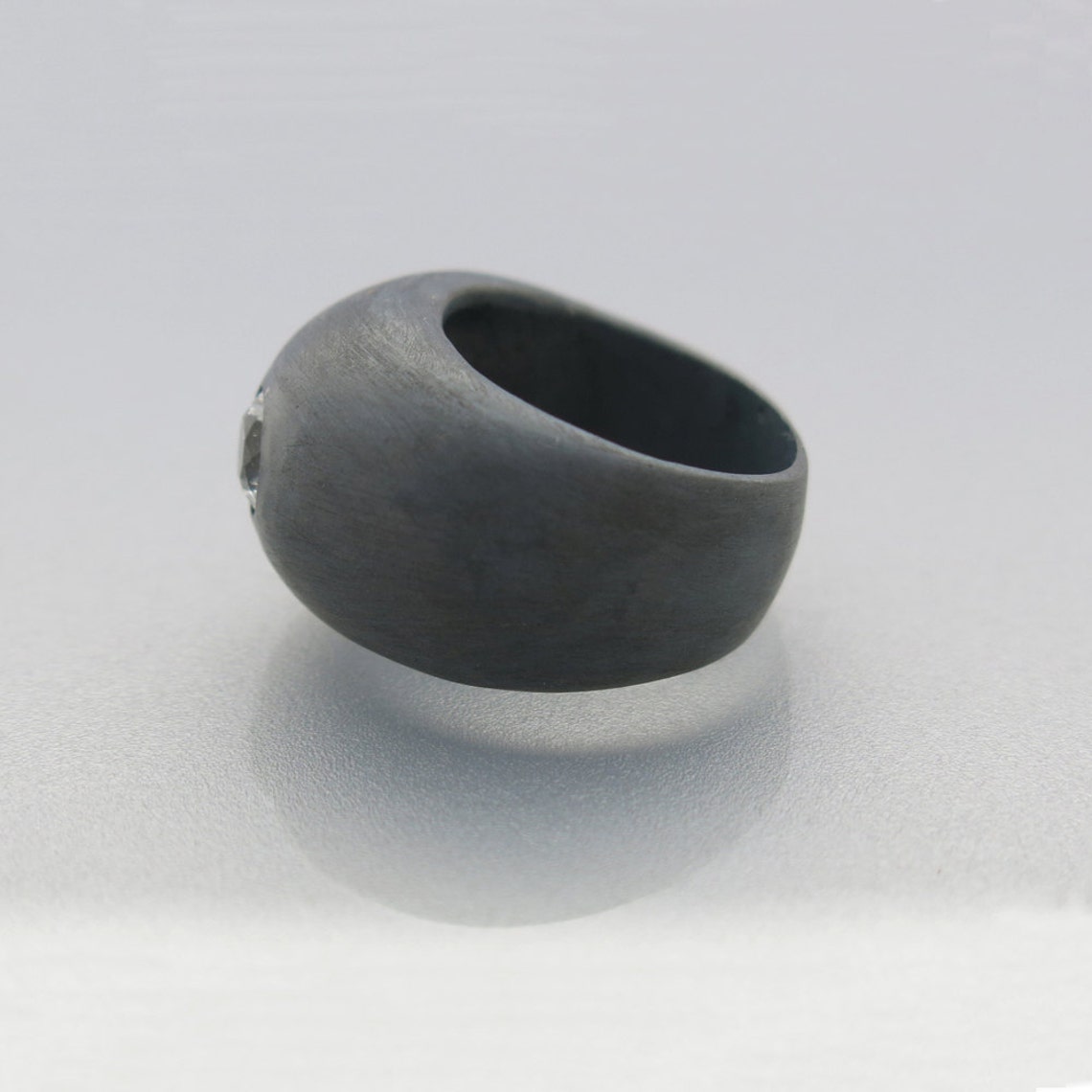 Sterling Silver Statement Ring Gemstone Statement Ring White - Etsy