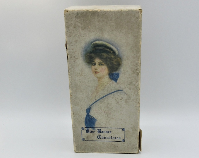 Antique Candy Box Victorian Edwardian Shabby Chic cottage Cardboard ...