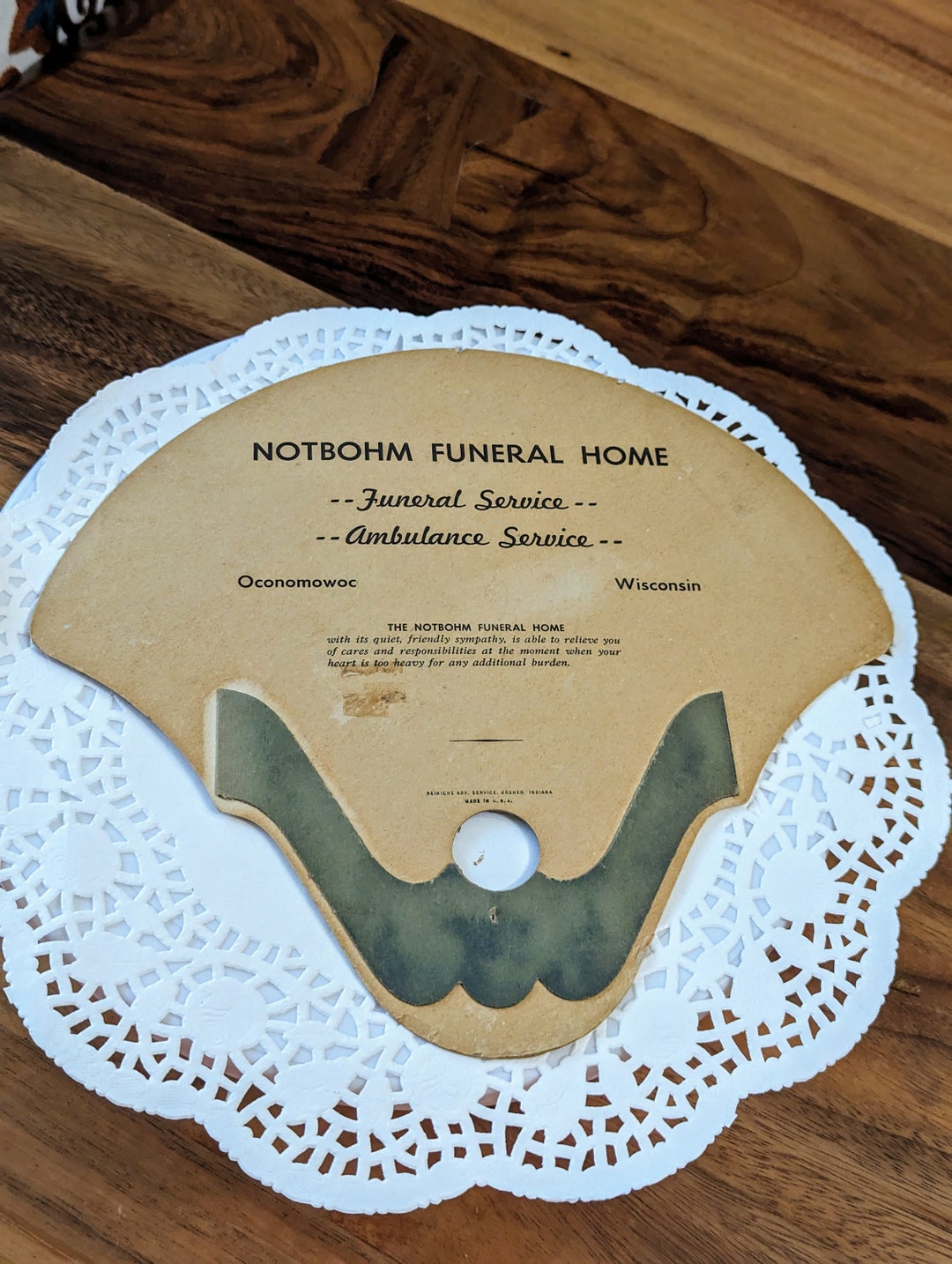 Rare Vintage Antique Odd Weird Funeral Fan Jesus Collector Christian ...