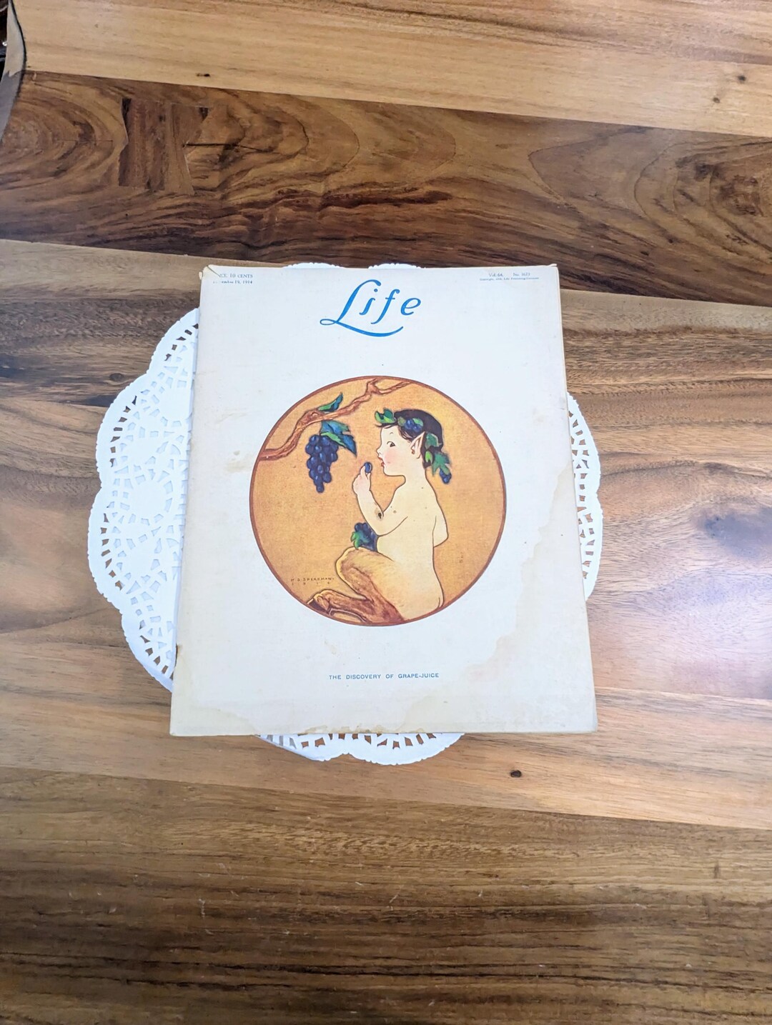 Rare- Antique- Life- Magazine- November- 1914- Advertising- Ephemera ...