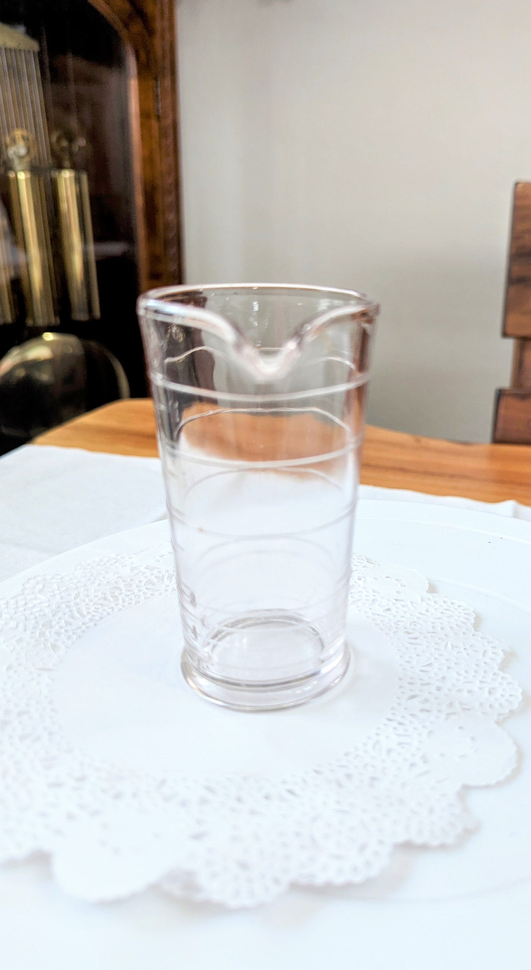 Antique - Glass -beaker- Halloween - Laboratory - Vintage- Oddity ...