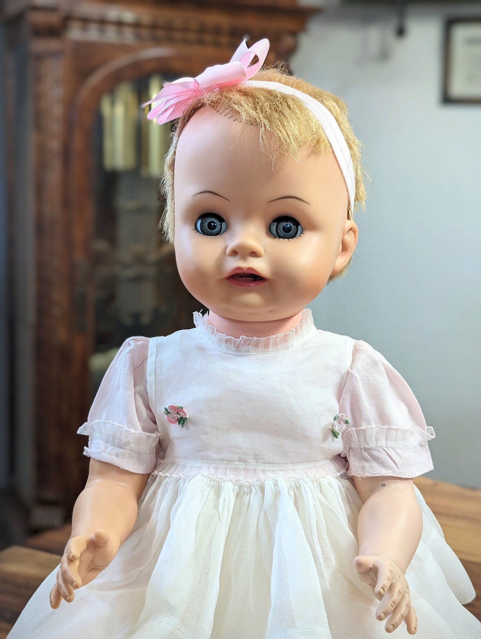 Antique- Vintage- Doll- Mid Century- Plastic- Sayco- Rare- Mid Mod ...
