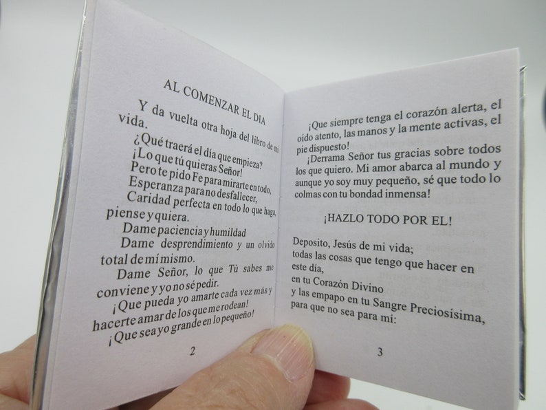 Vintage Catholic Children's Prayer Book Spanish | Etsy