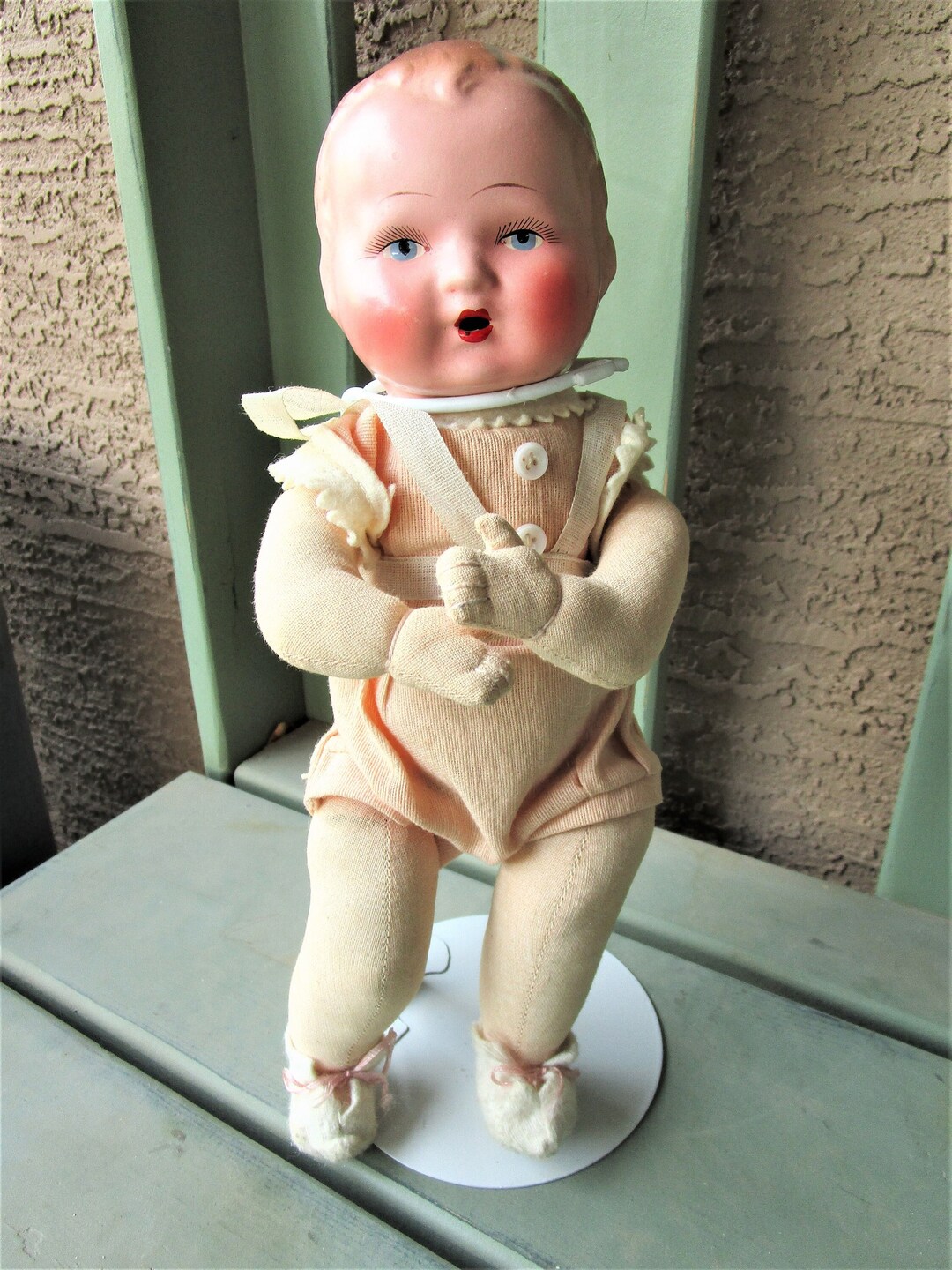 Antique Doll -composition -1920's - Original- European- Excellent ...