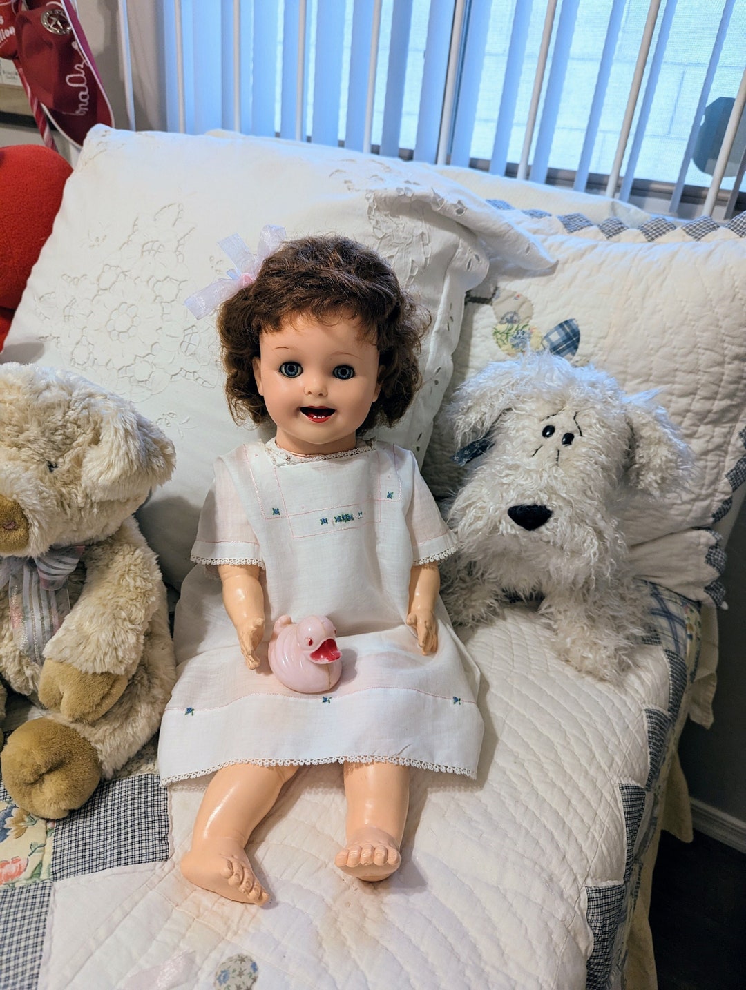 Antique Doll- Vintage - Ideal- Magic Lips- 1955- MCM- Mid Century- Doll ...