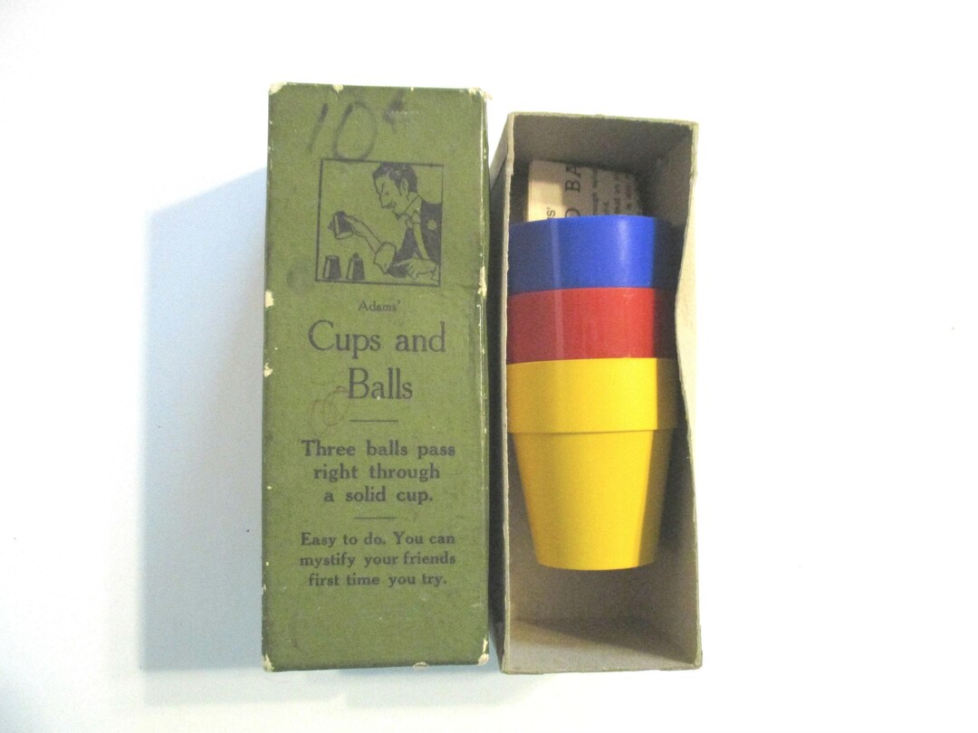 Antique- Magic Set -toy -collector- Magician- 1920s- Complete- Gift ...