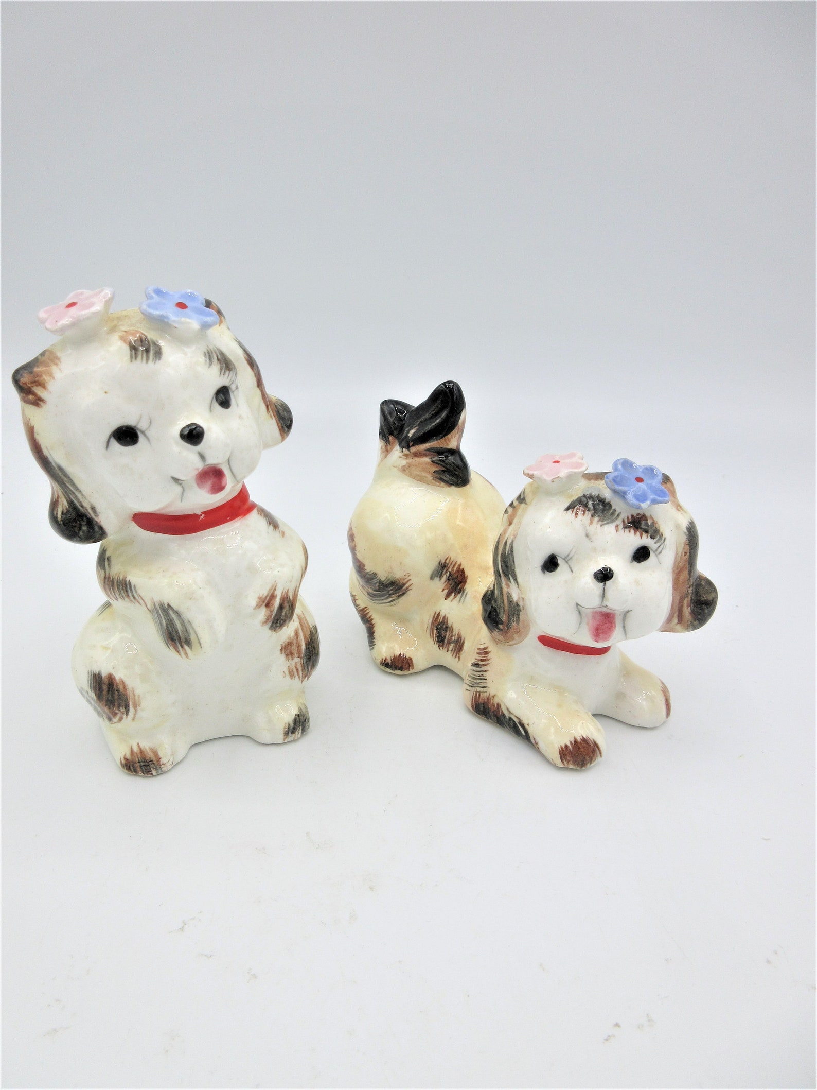 Vintage Puppies Porcelain Anthropomorphic MCM 1950's | Etsy