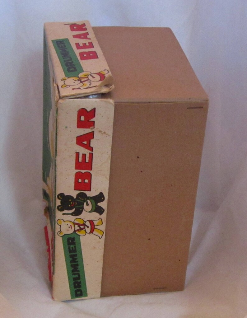 Antique Toy mechanical Bear original Box-toy Collector Gift - Etsy