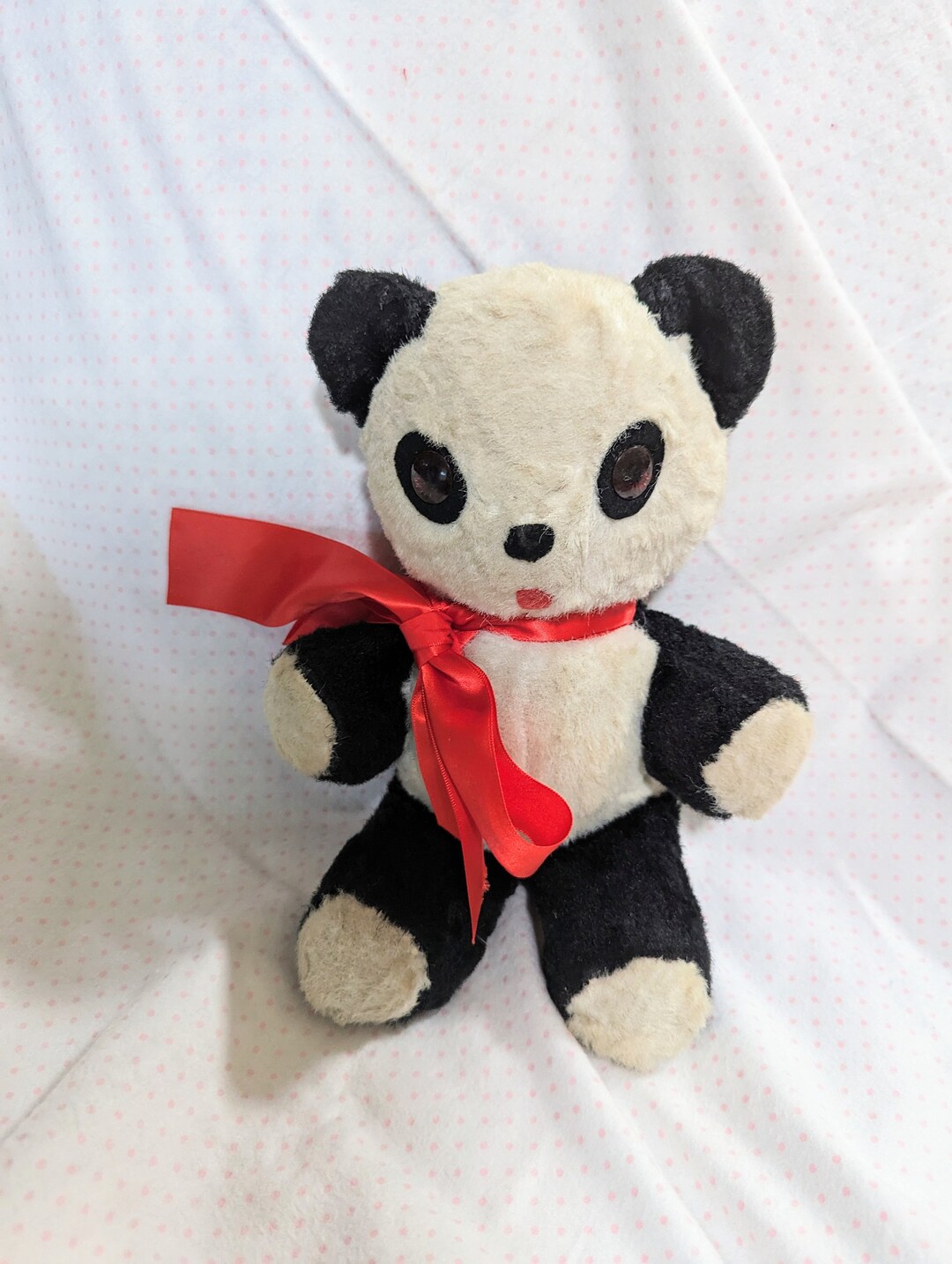 Vintage teddy Bear Panda Gift Baby Child Collector MCM Mid Century 1950 ...