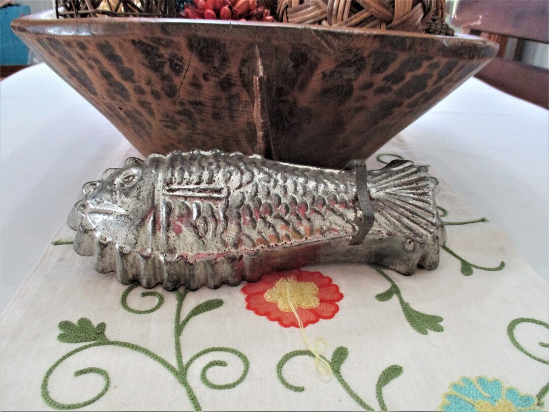 Antique Mold French Fish Tin Kitchen Decor - Etsy