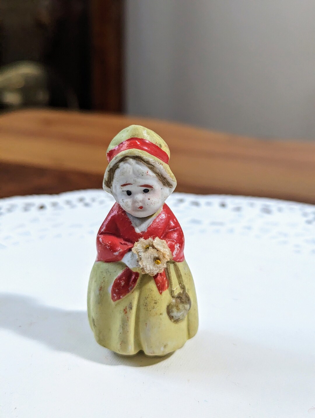 Antique- Nodder- Victorian- Edwardian- Young- Girl- Bisque- European ...