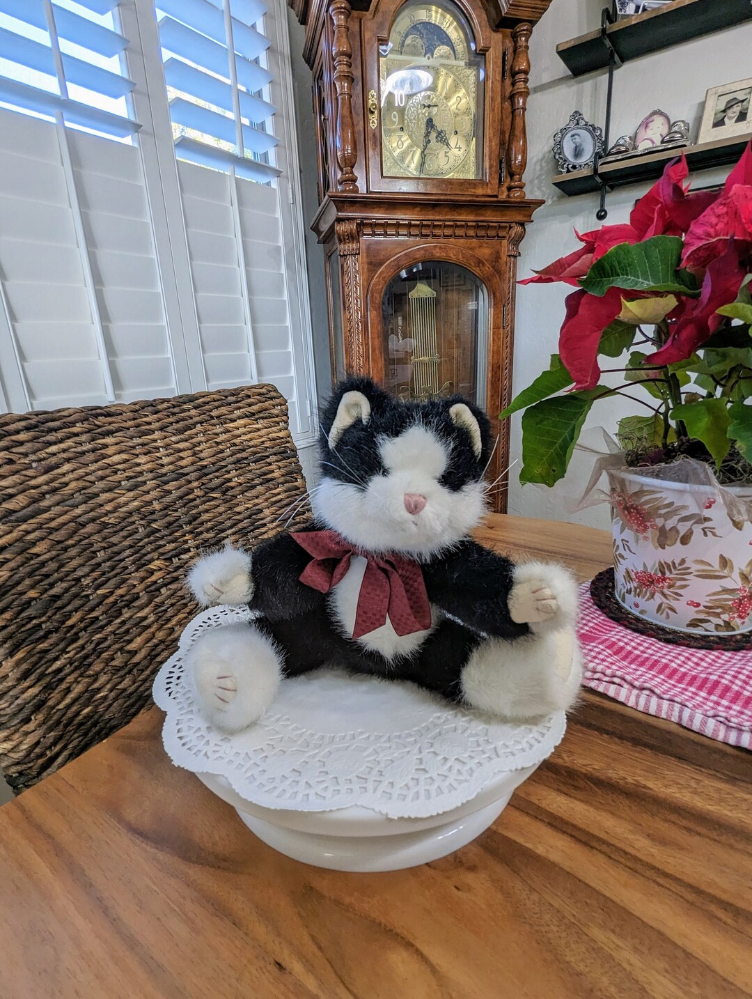 Vintage Kitty Cat Boyd's Bear 1990 Tabby Kitten Stuffed Siamese ...
