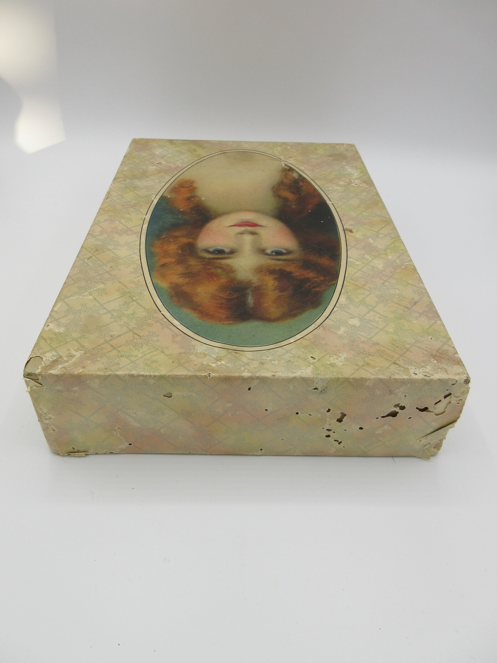 Antique Candy Box Victorian Edwardian Shabby Chic Large - Etsy