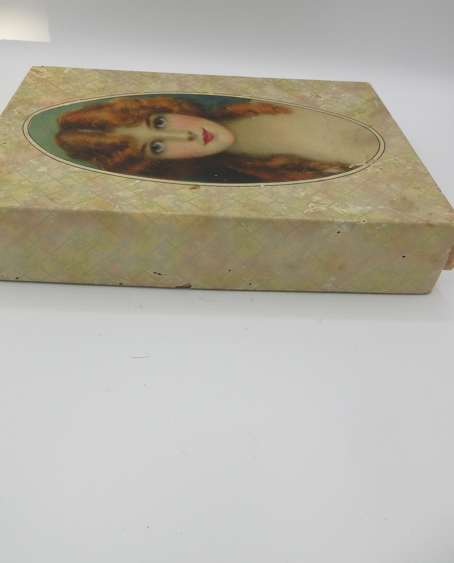 Antique -candy Box- Victorian- Edwardian- Shabby Chic- Large- United ...