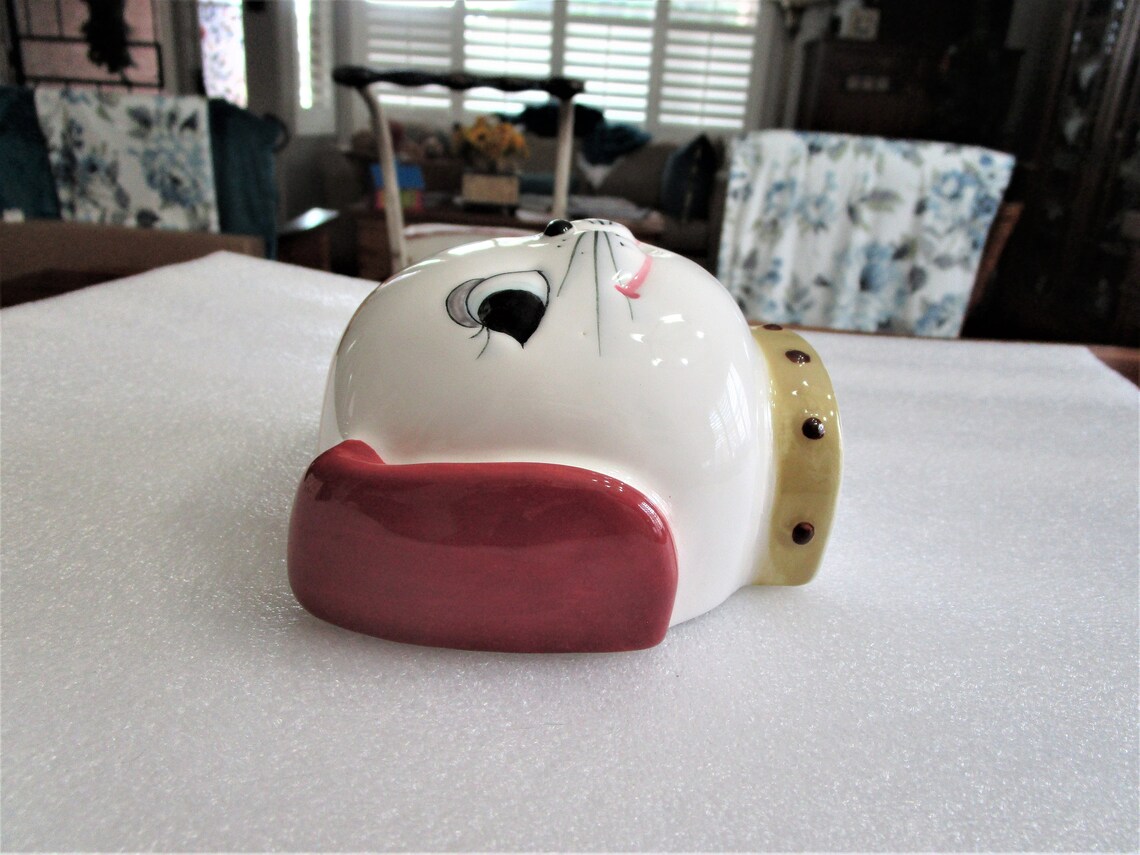 Rare Holt Howard Dog String Holder Wall Décor Porcelain - Etsy