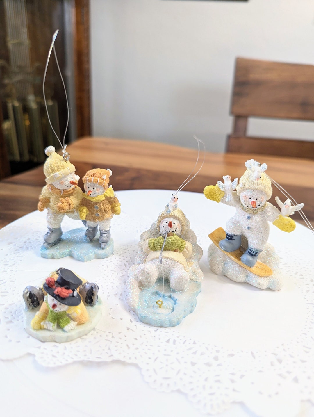 Ice Sculptures- Russ- 1990s- Lot- Four- Kitsch- Whimsical- Retro ...