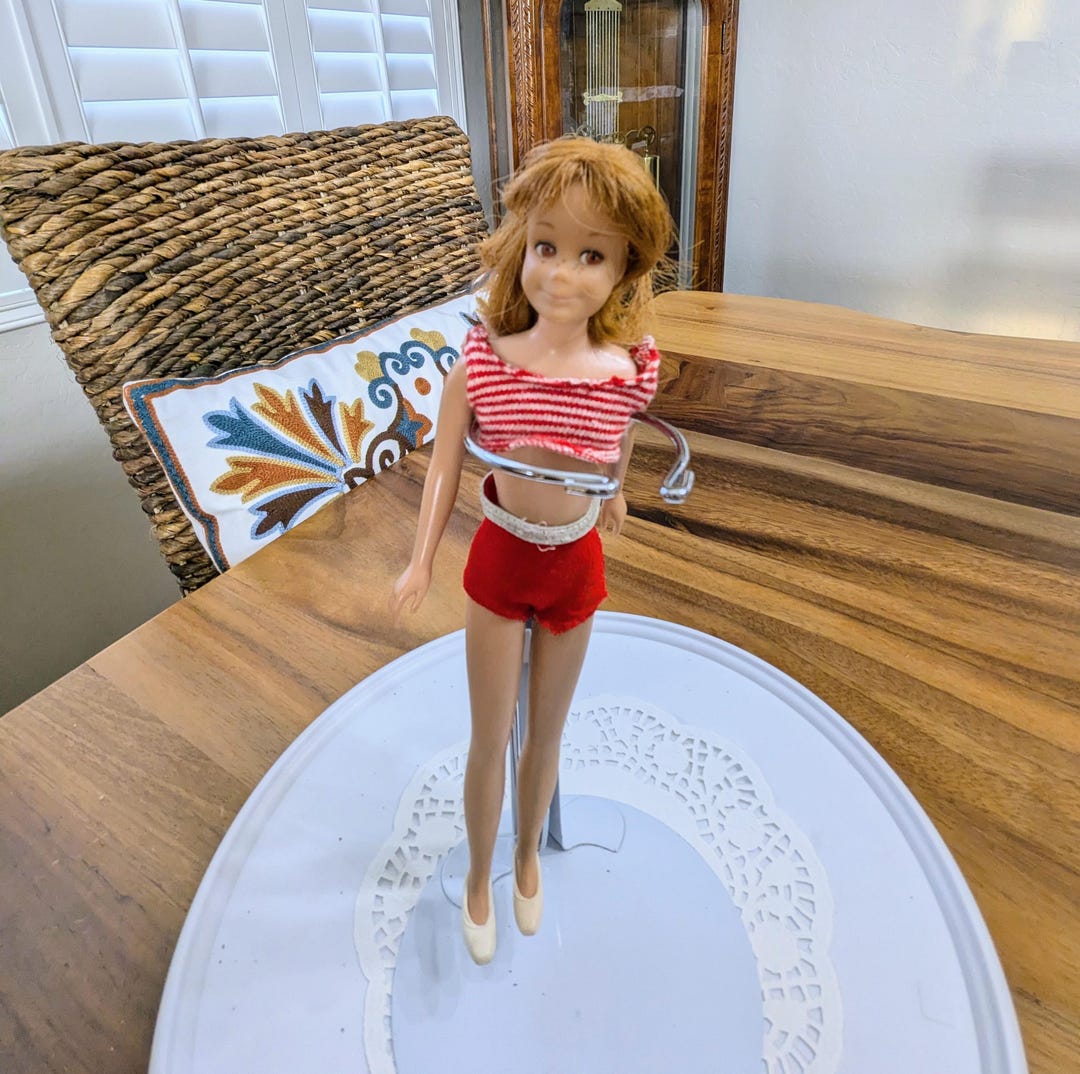 Doll Vintage Antique Skooter Barbie Skipper Friend Mattel Early Rare ...