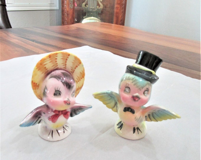 Vintage Napco Anthropomorphic Birds Rhinestone Eyes MCM Retro 1950s Mid ... Vintage Napco Anthropomorphic Birds Rhinestone Eyes MCM Retro 1950s Mid ...