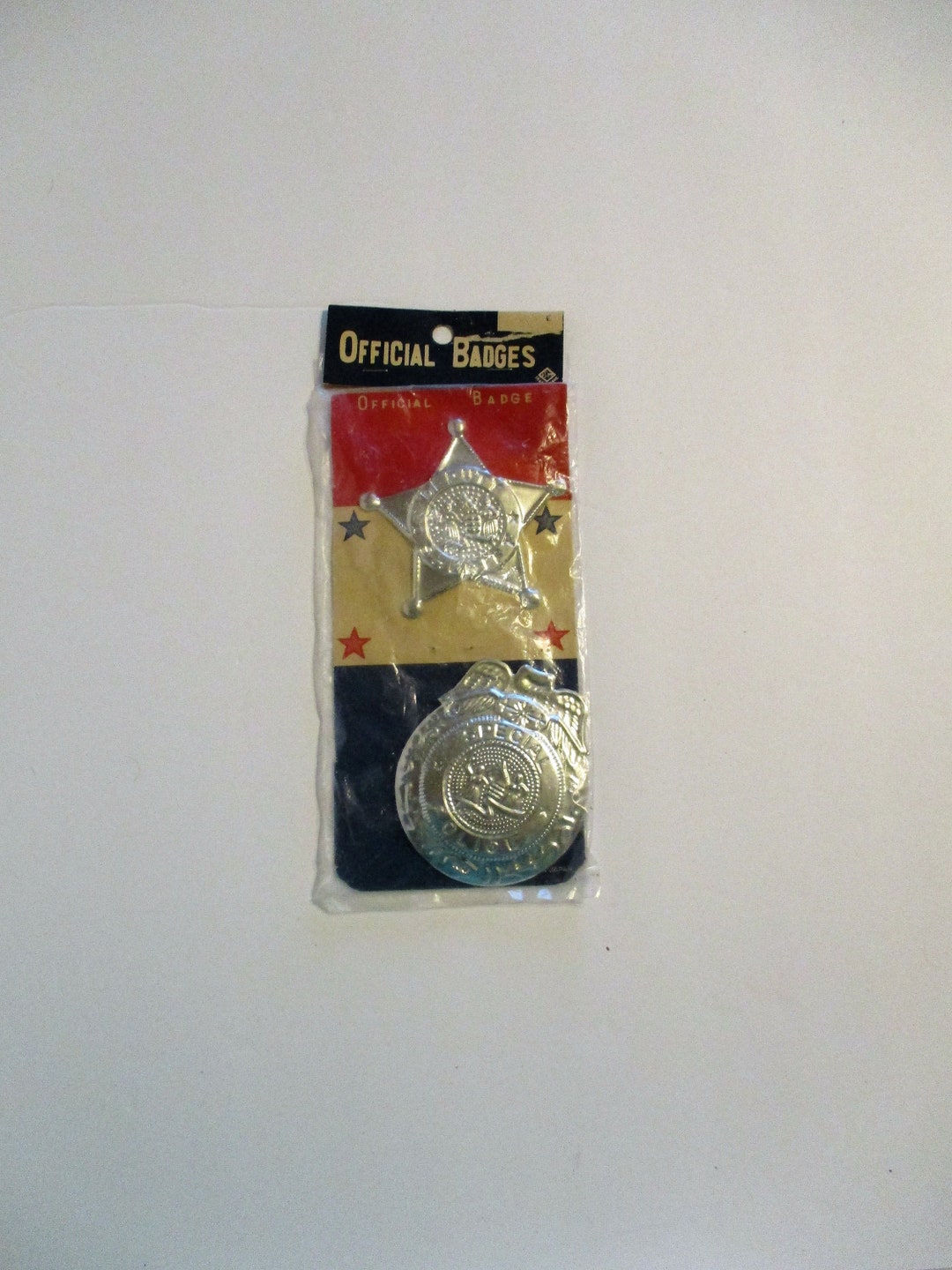 Police badges-vintage toy Collector Law Enforcement Mid - Etsy