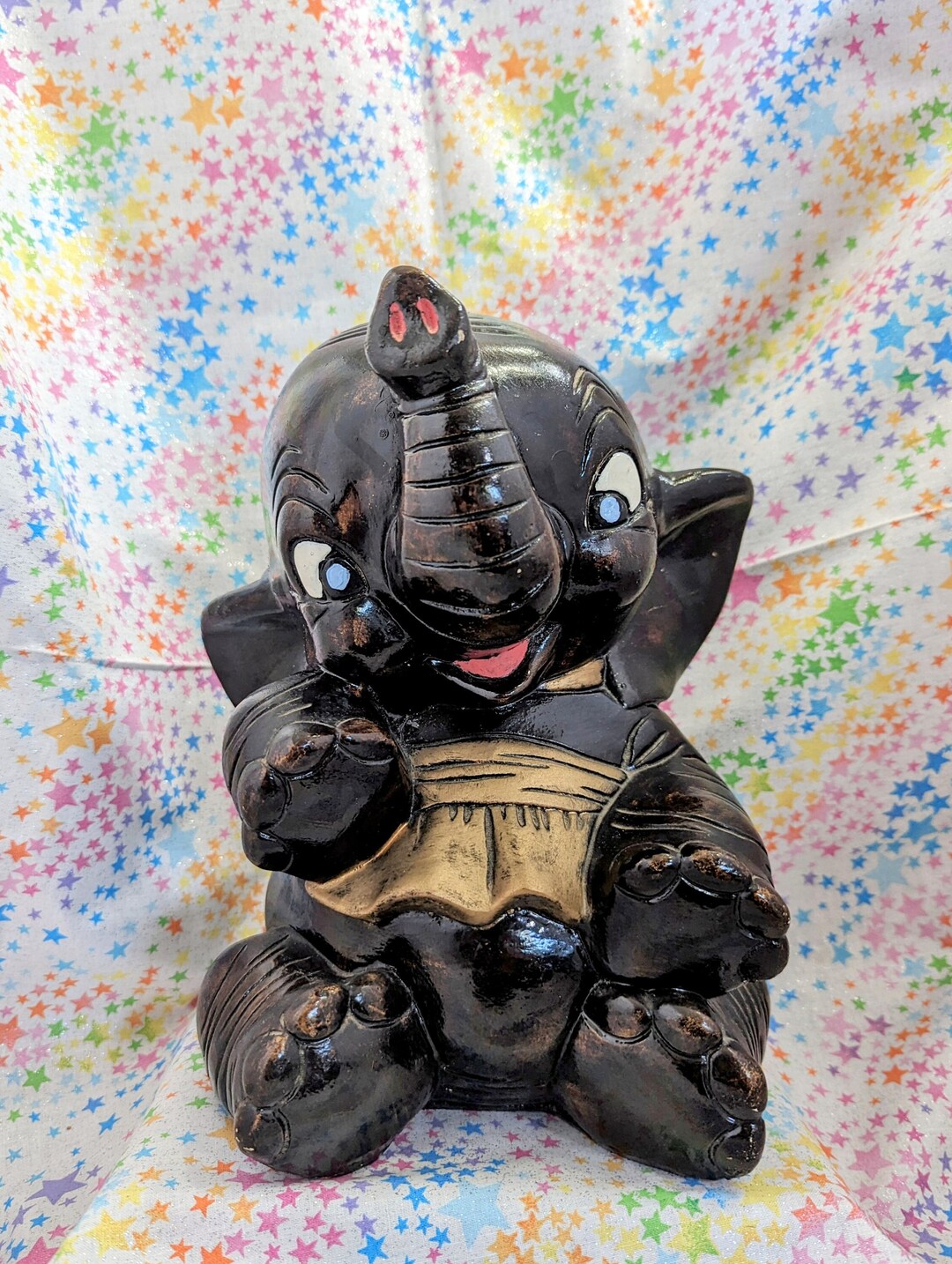 Bank- Vintage- Child- Large- Elephant- Mid Century- Mid Mod- Kitschy ...