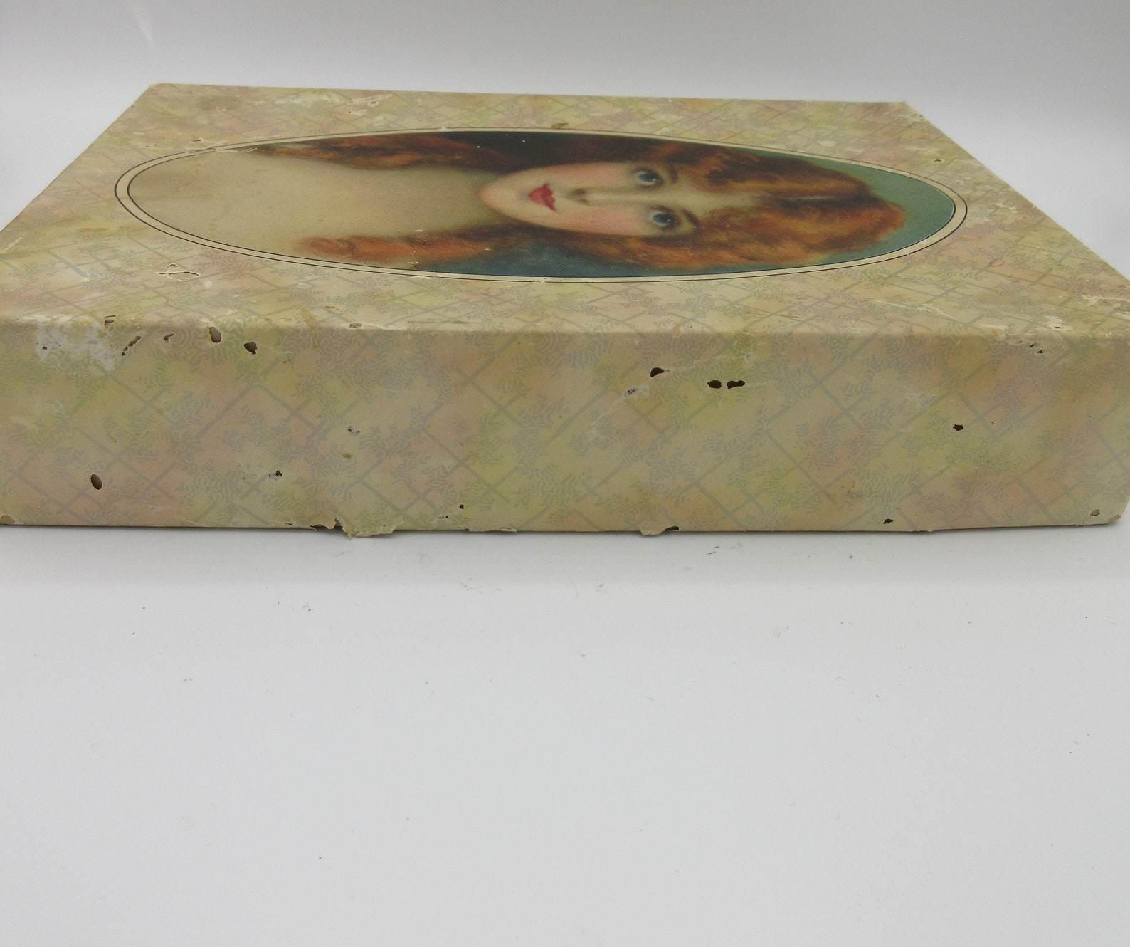 Antique -candy Box- Victorian- Edwardian- Shabby Chic- Large- United ...