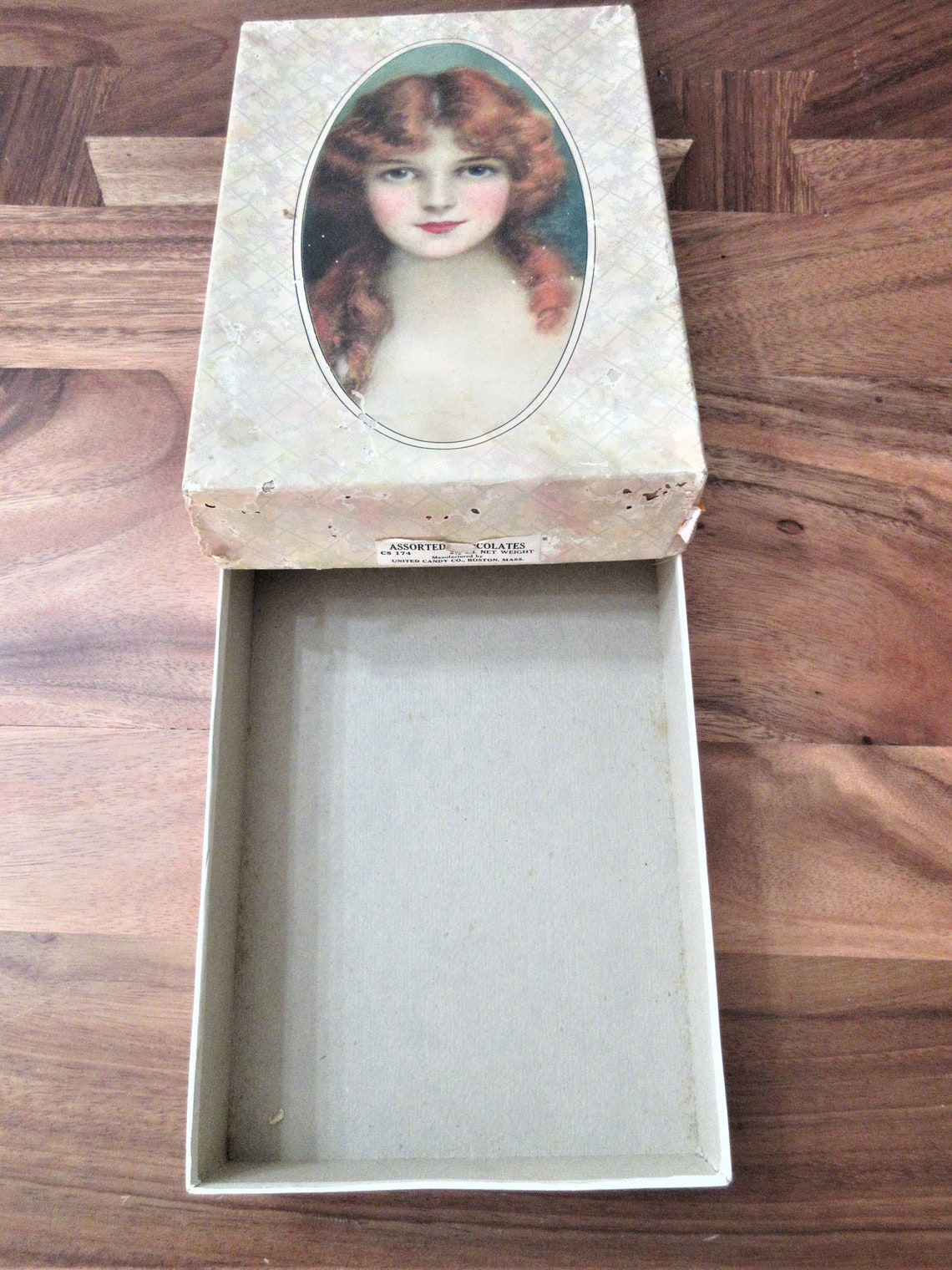 Antique Candy Box Victorian Edwardian Shabby Chic Large - Etsy