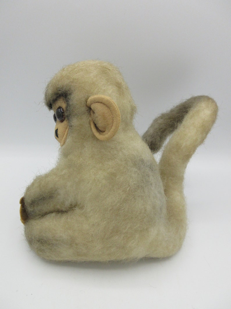 Vintage Mohair Monkey Animal Lover Stuffed - Etsy