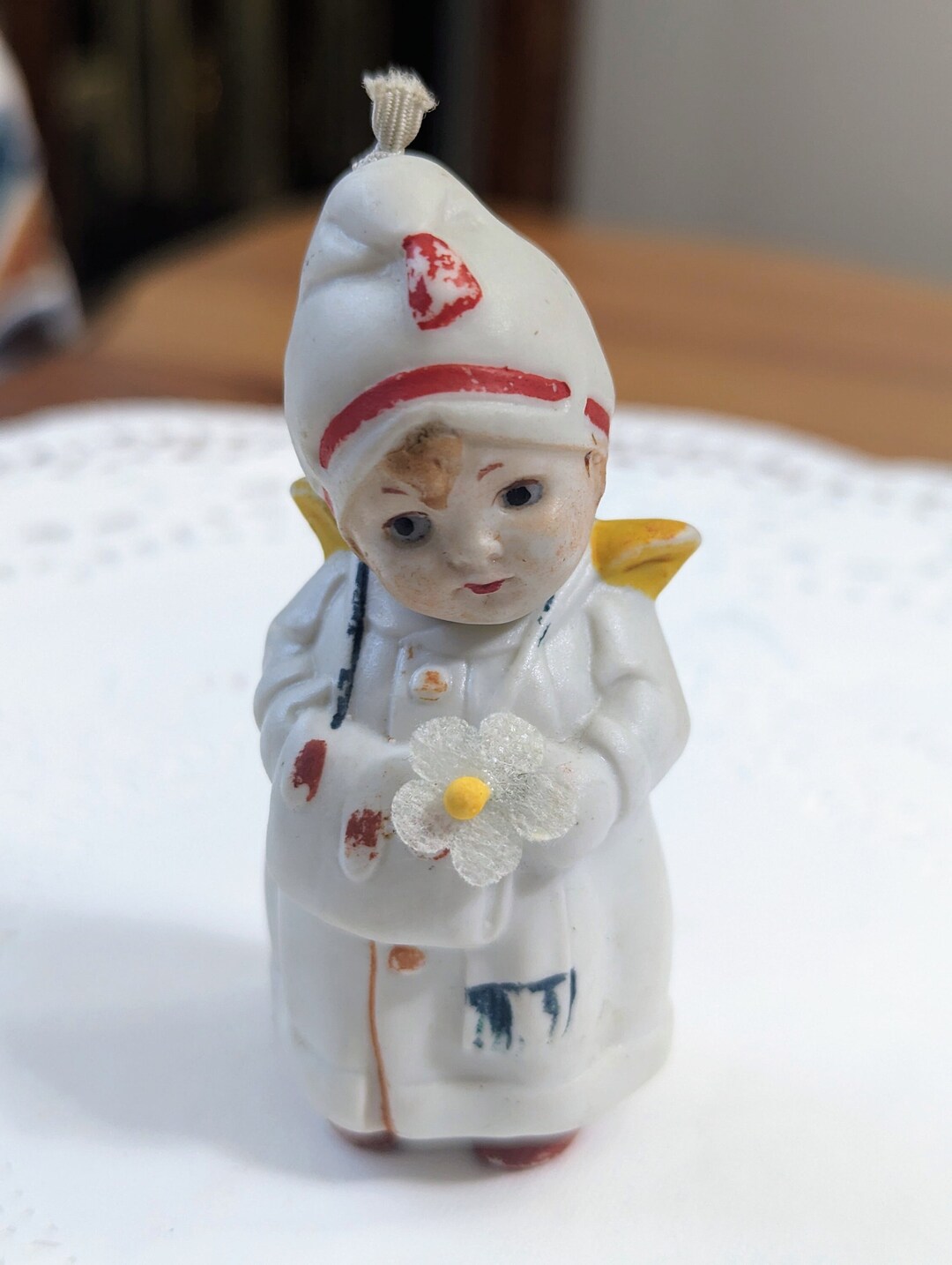 Rare- Antique - Doll- Nodder- Bisque- German- 1900- 1910- Miniature ...