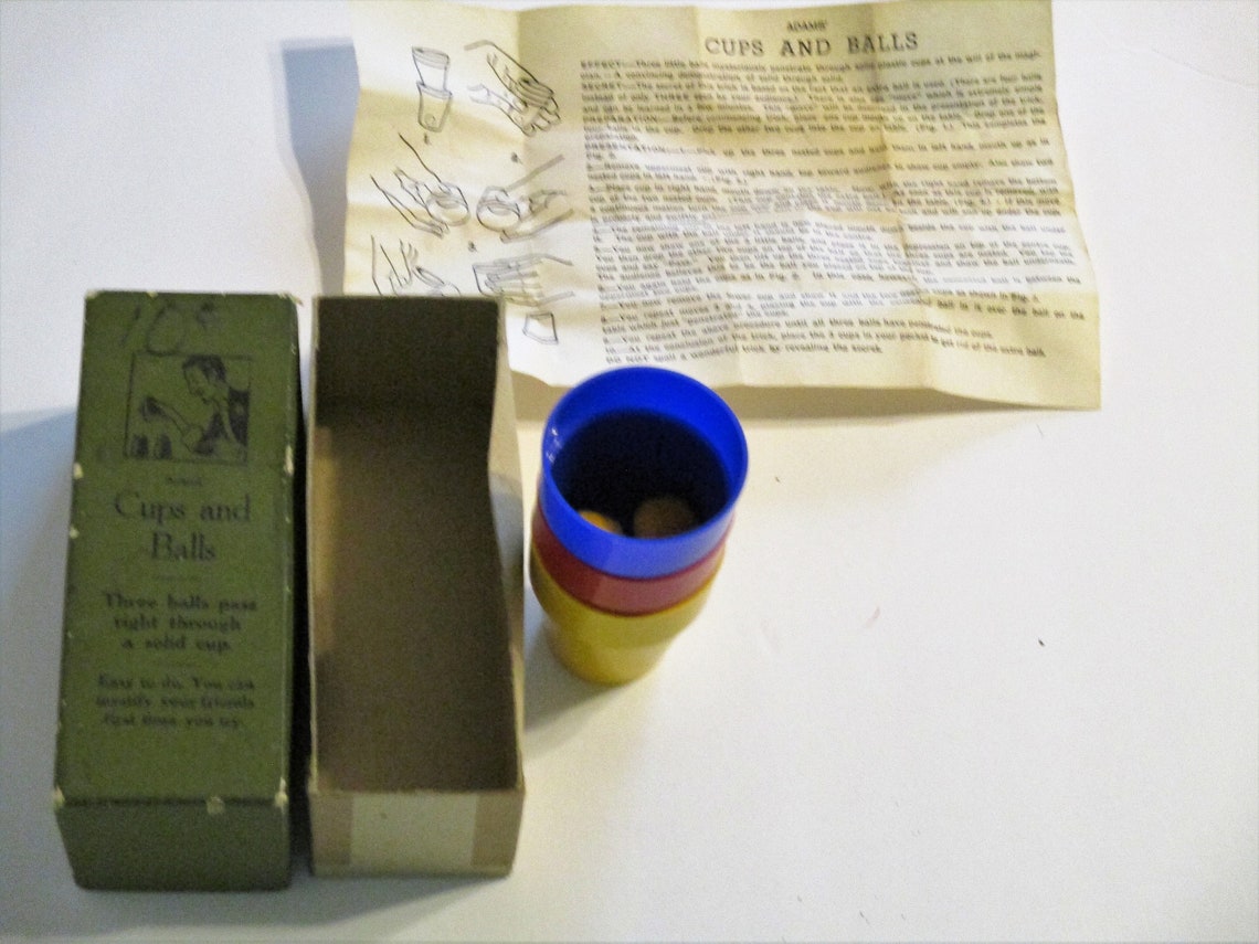 Antique- Magic Set -toy -collector- Magician- 1920s- Complete- Gift ...