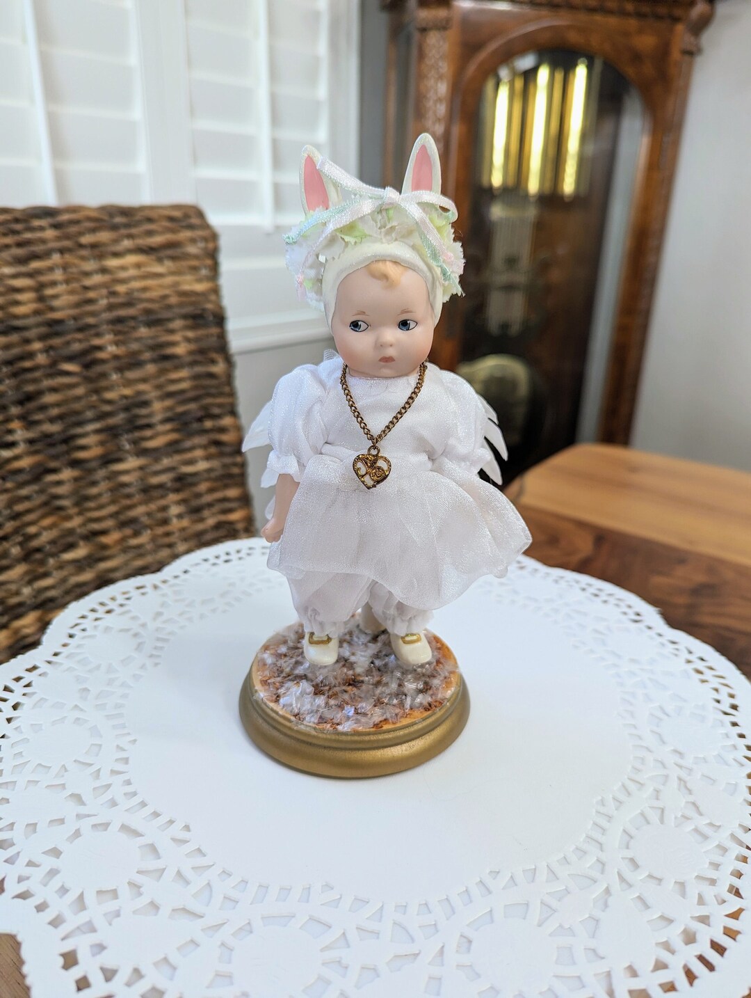 Vintage Doll Marie Osmond Bunny Rabbit Spring Easter Decor Kitsch ...