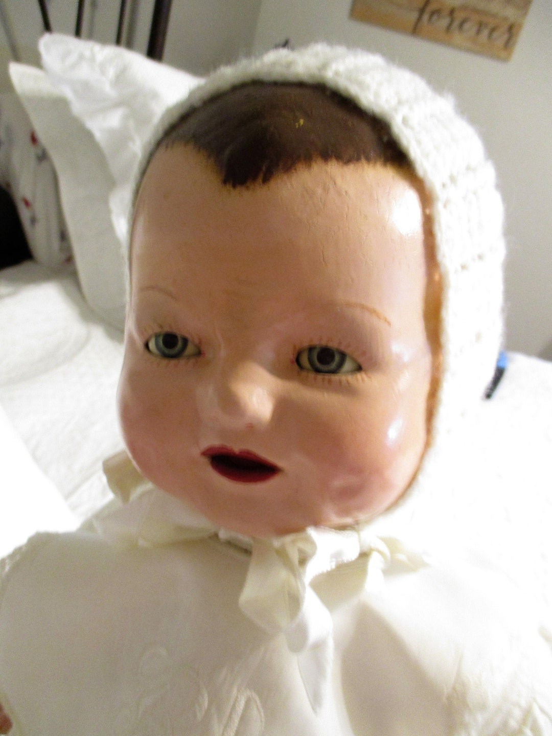 Antique Doll- Horsman -baby Dimples- Doll Collector- Composition Doll ...