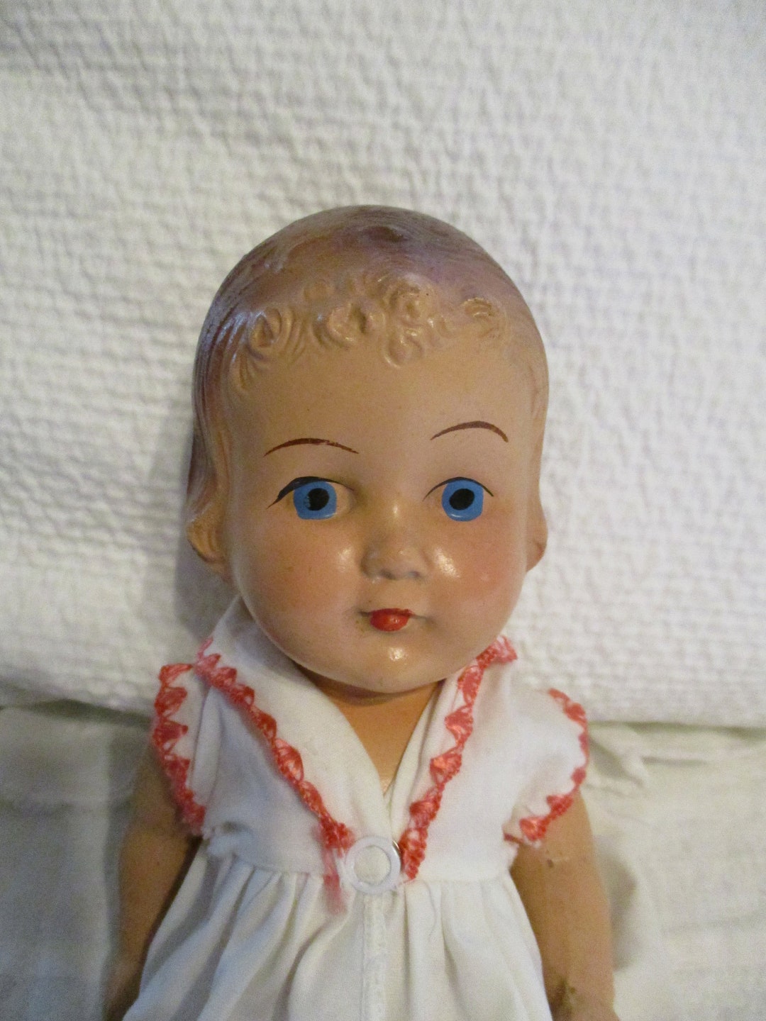 Antique Doll-composition Two Outfits Doll Lover Doll Collector - Etsy