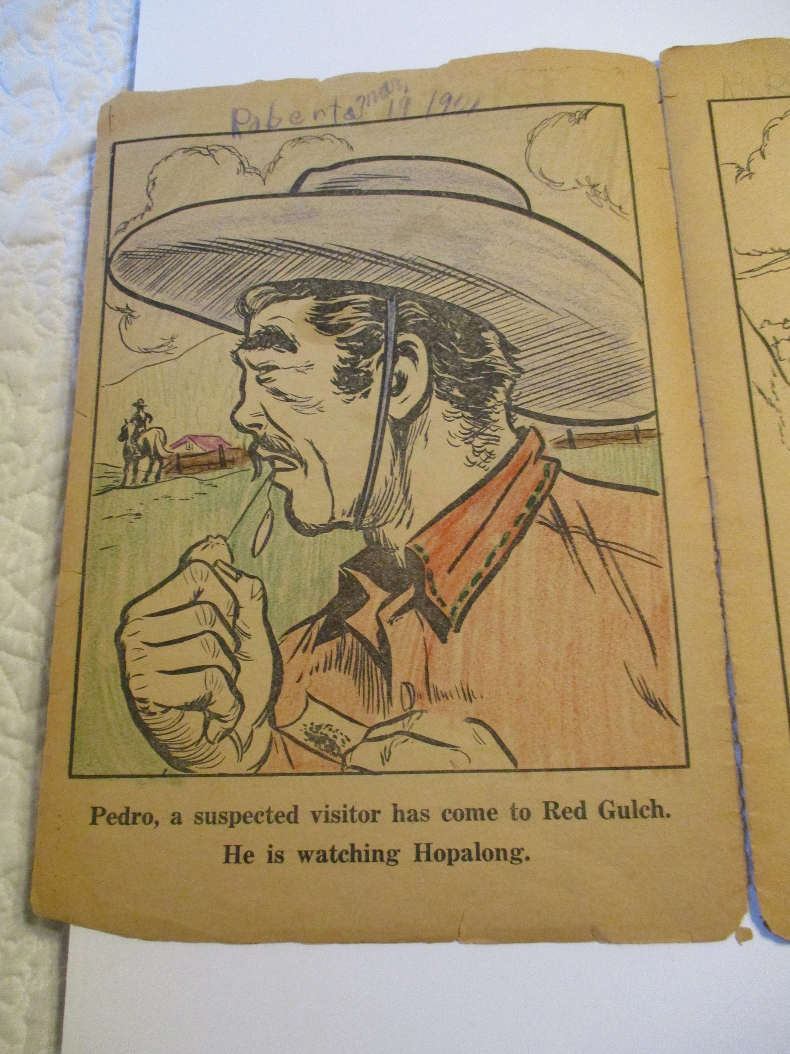 Antique- Cowboy- Hopalong- Cassidy- Book- Lover- TV- Movies- 1940- 1950 ...
