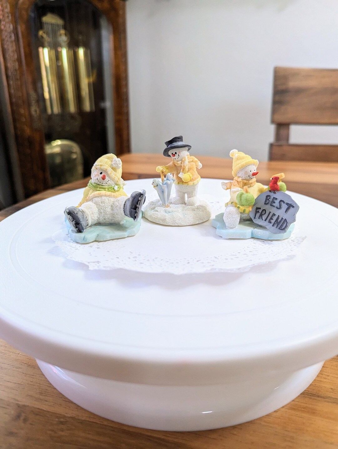 Ice Sculptures- Russ- 1990s- Lot- Three- Kitsch- Whimsical- Retro ...