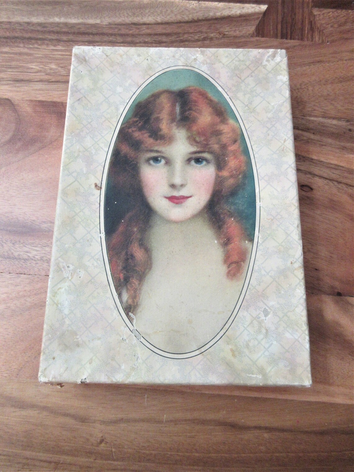 Antique Candy Box Victorian Edwardian Shabby Chic Large - Etsy