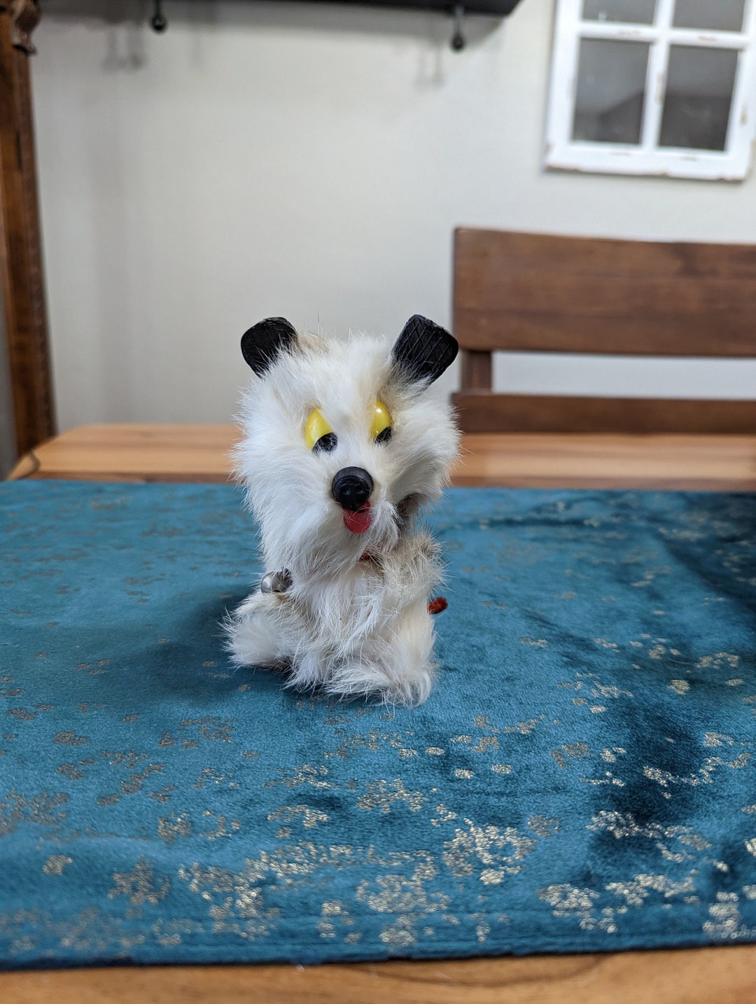 Dog- Vintage- Ugly- Kitsch- Furry- Rabbit- Hair - 1970- Mid Mod ...