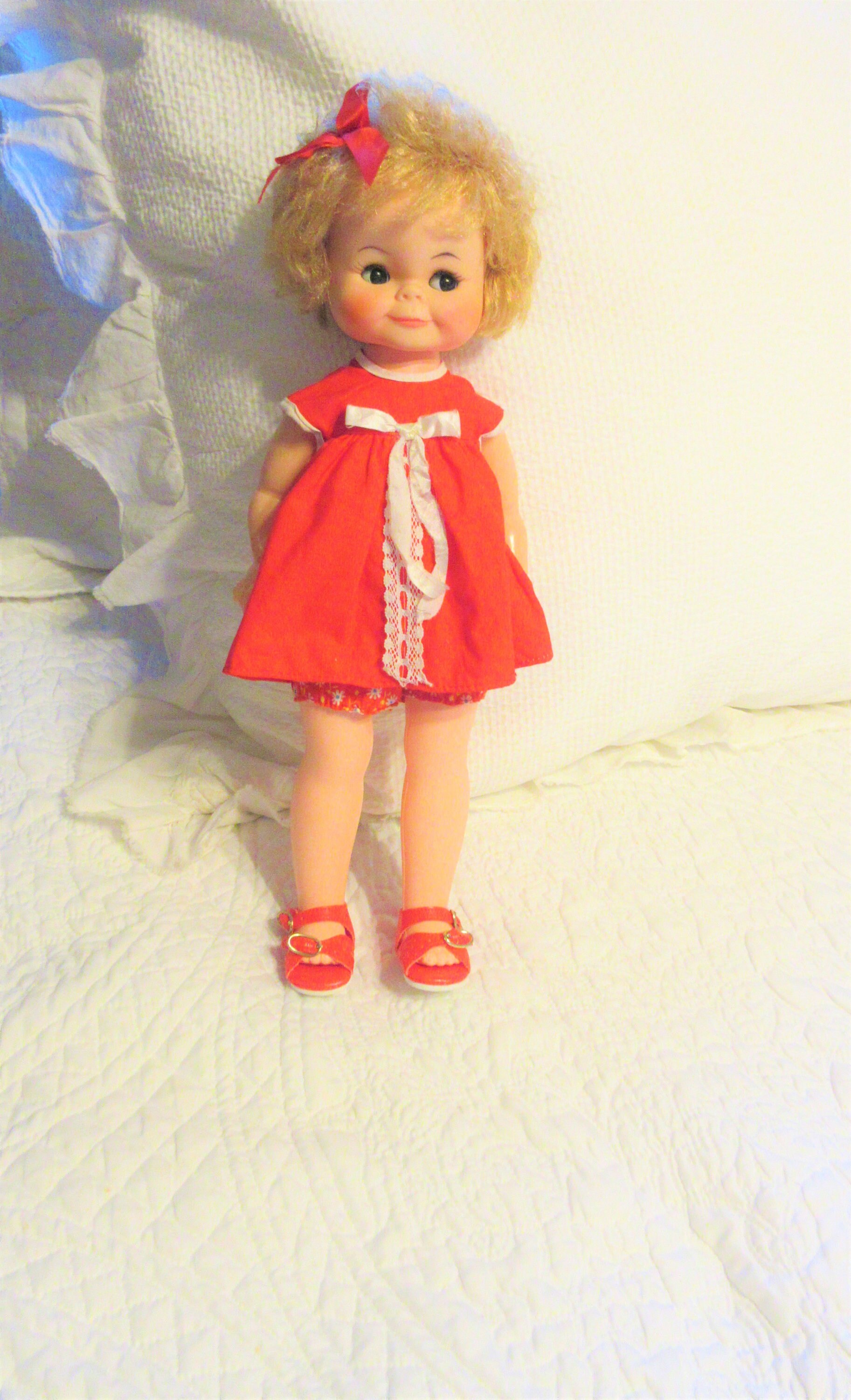 Antique Doll- Vintage- Vinyl- Circa 1960's- Darling- Unmarked Original ...