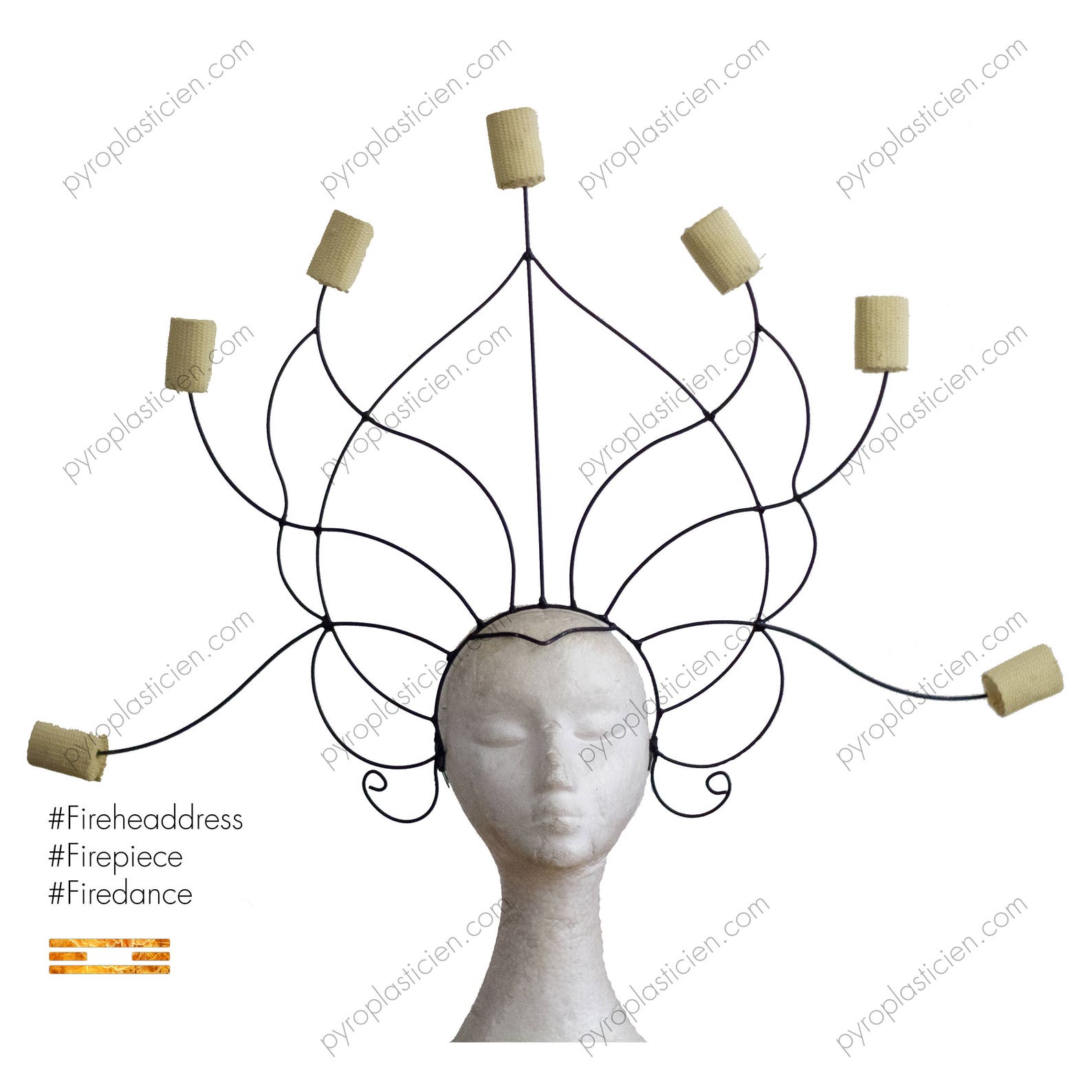 Fire Headdress "leaf" - Etsy