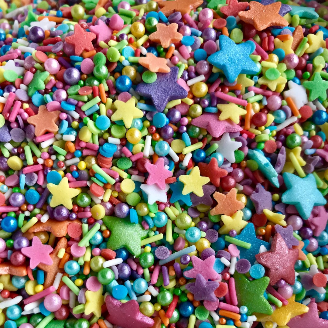 The Shire Bakery Sprinkle Mix Rainbow Sprinkles Cake Decoration - Etsy